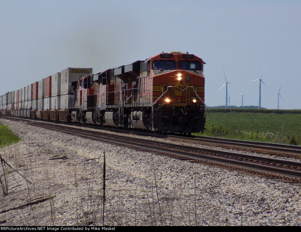 BNSF 7663